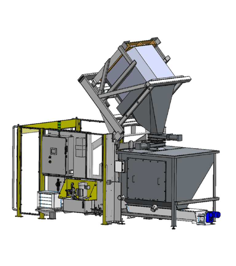 Container Dischargers | Bulk Material Unloading Equipment